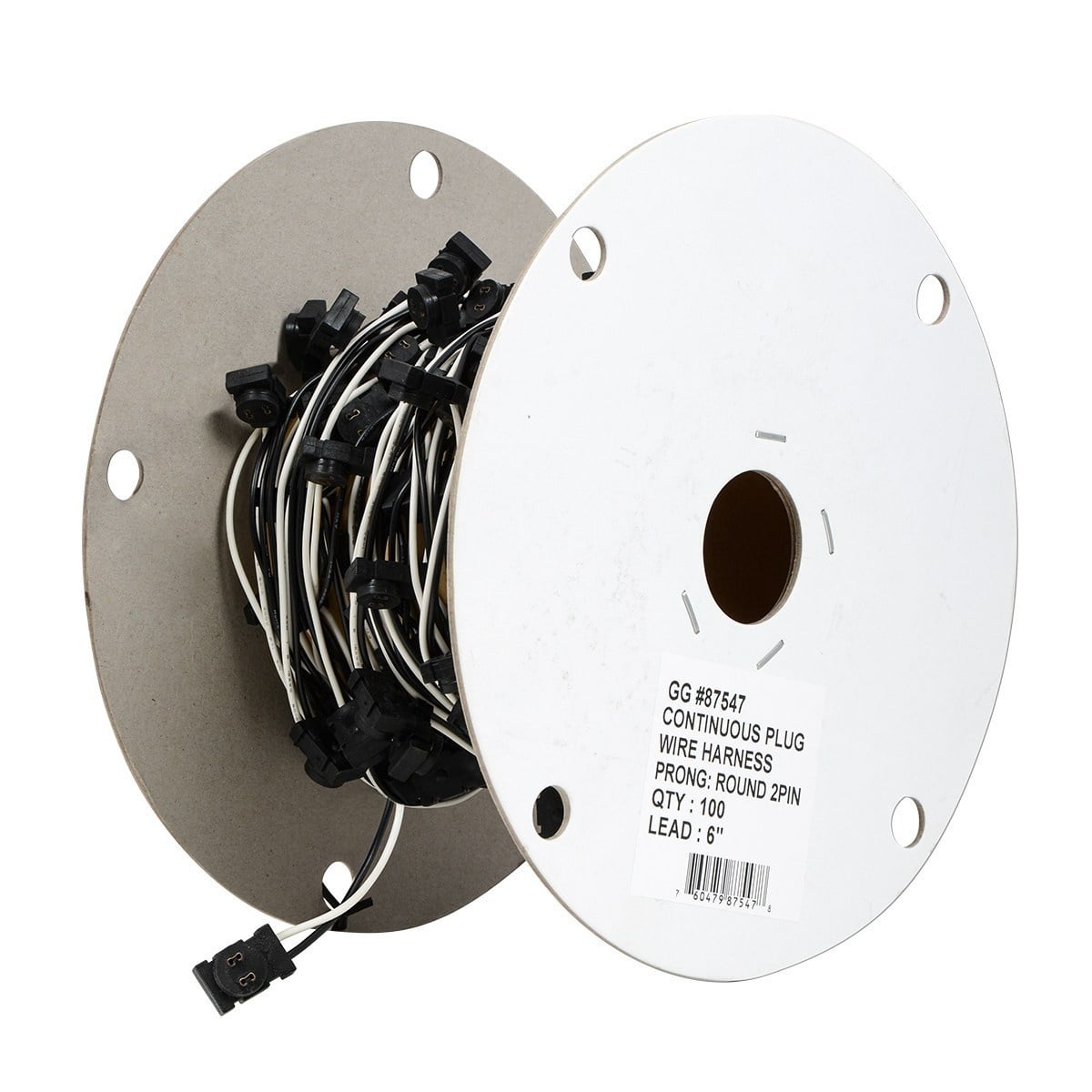 PLUG 2 PIN CONTINUOUS 12'' GROTE & TRUCK-LITE STYLE (100/Roll) single ...