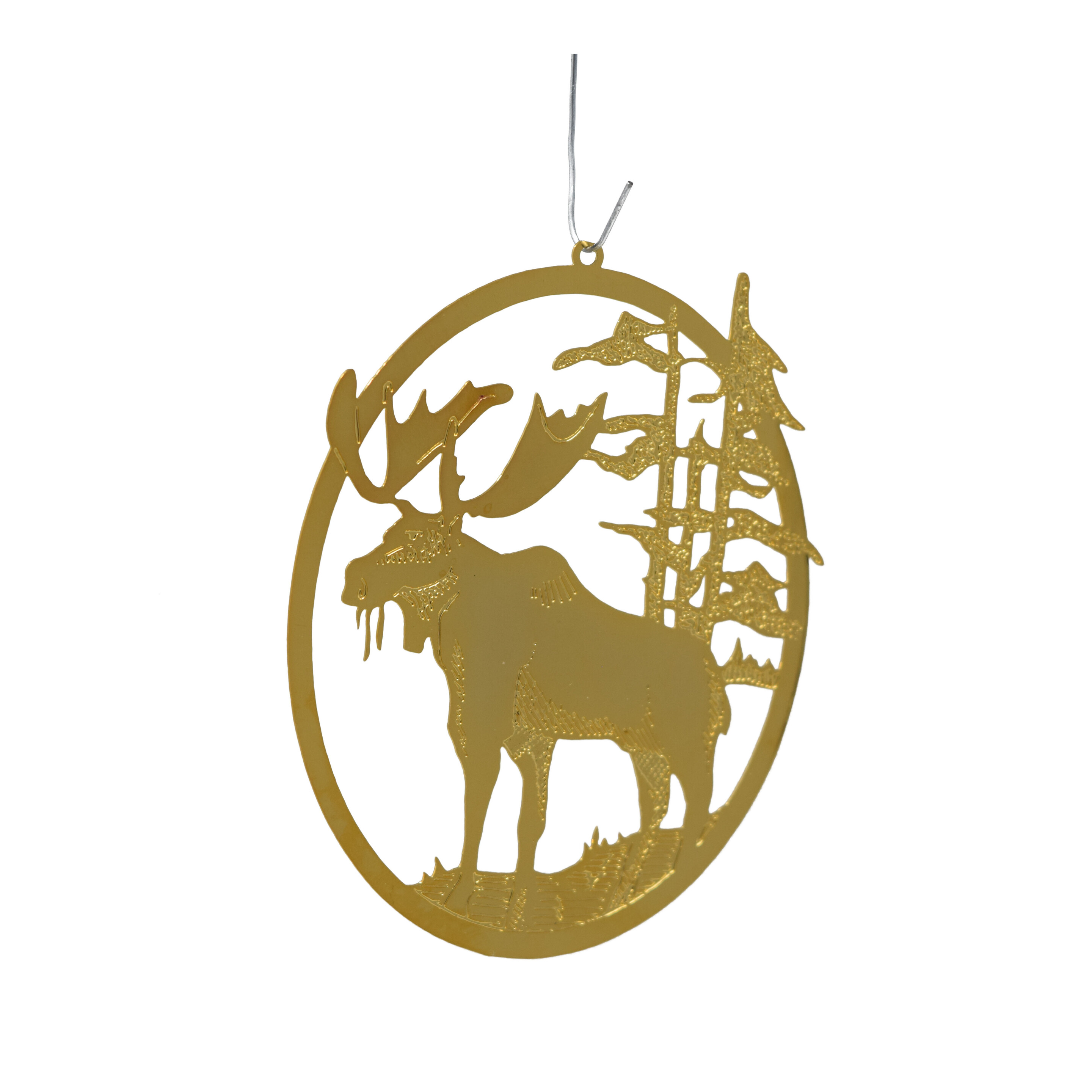 Moose by Goose Pond - Log House Craft Gallery