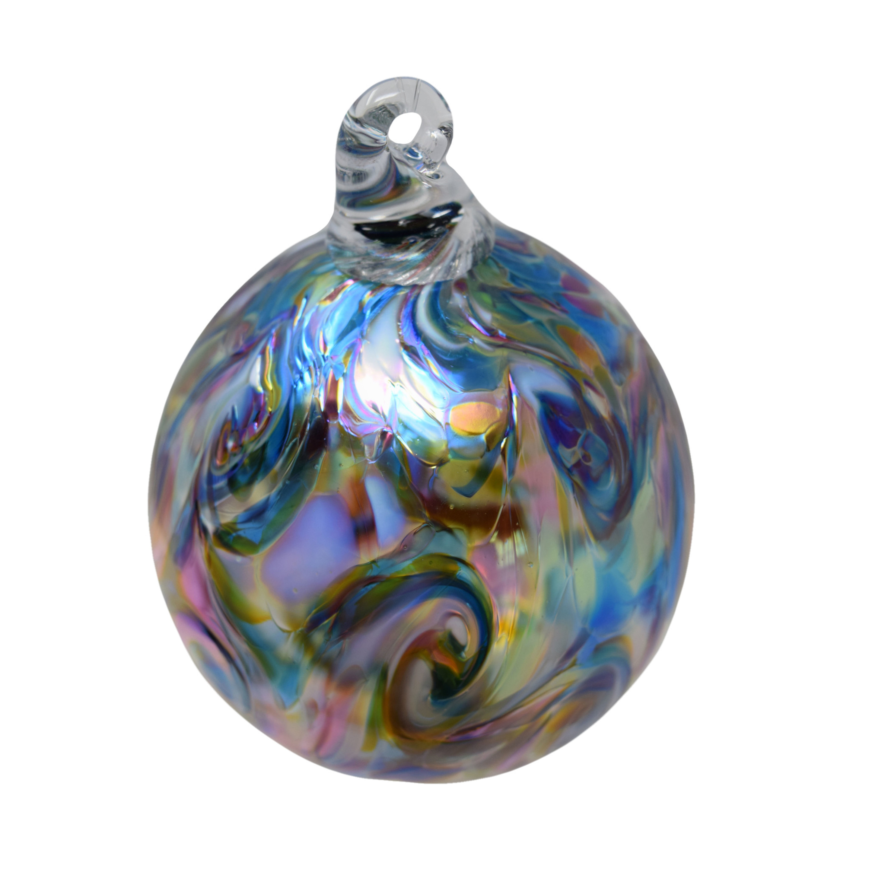 Dancing Muse Ornament by Ron Hinkle Glass - Log House Craft Gallery