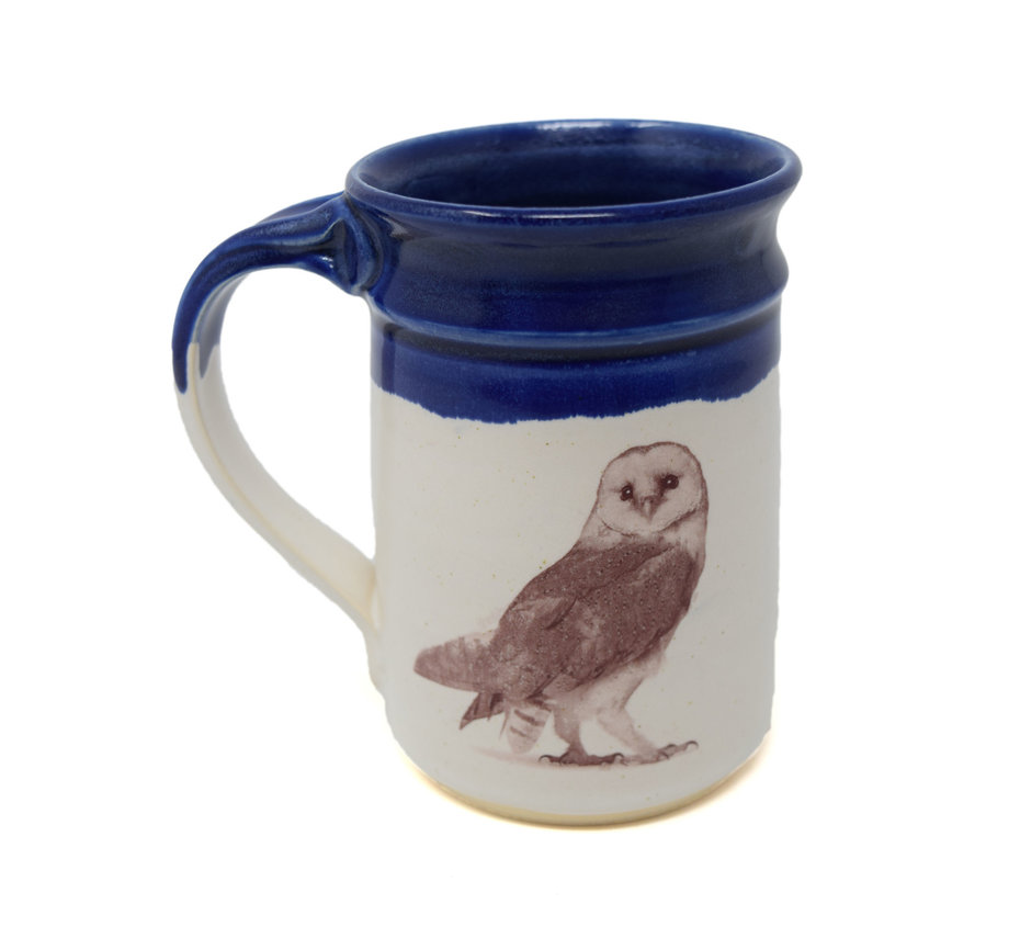 Barn Owl Mug - Log House Craft Gallery