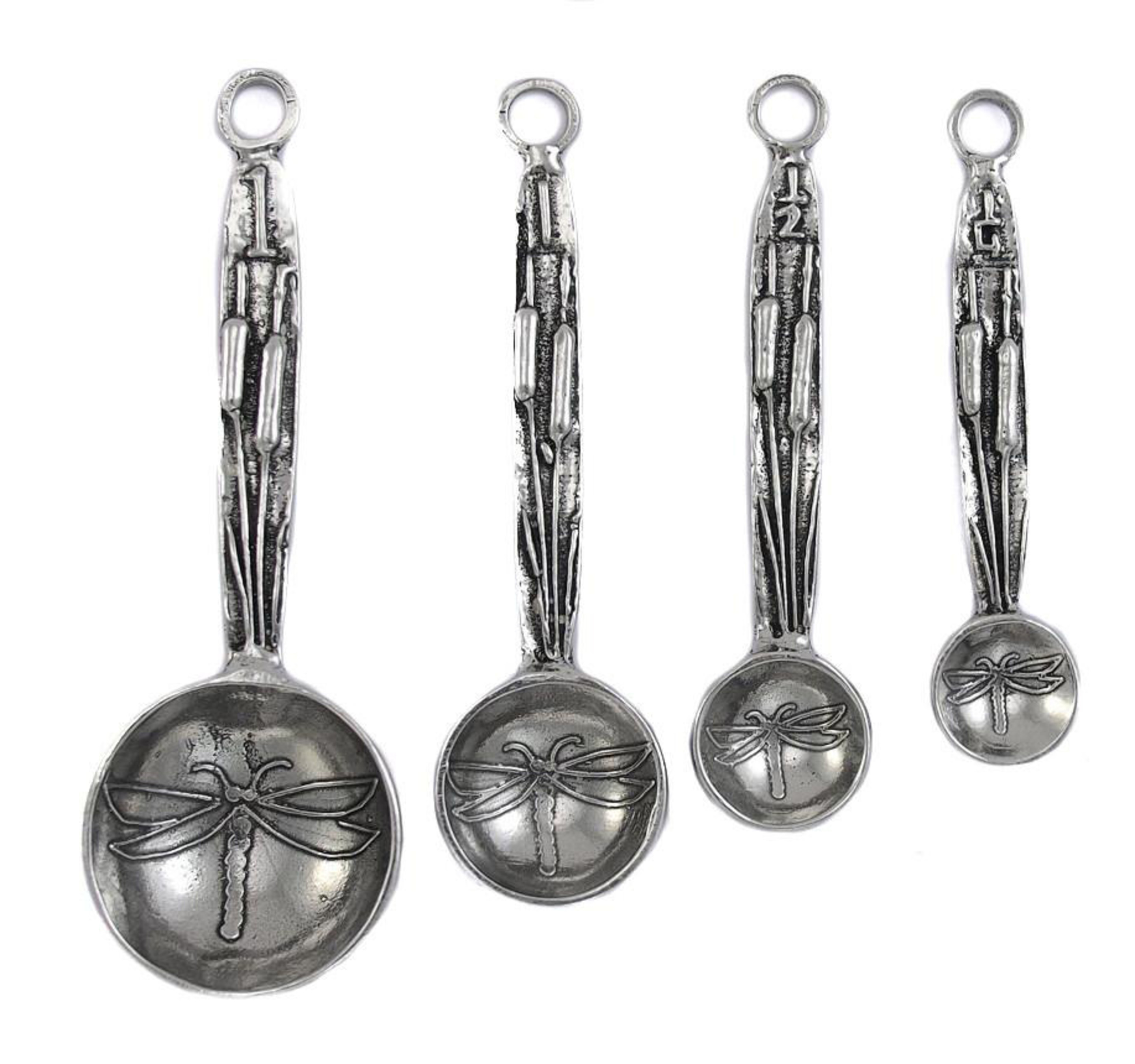 Dragonfly Measuring Spoons by Crosby & Taylor - Log House Craft Gallery