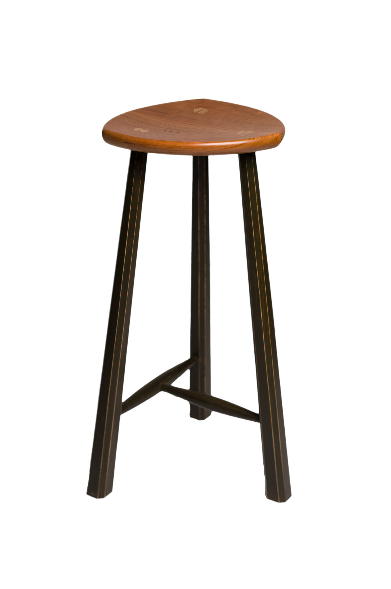 People Stool by Berea College Student Craft - Log House Craft Gallery