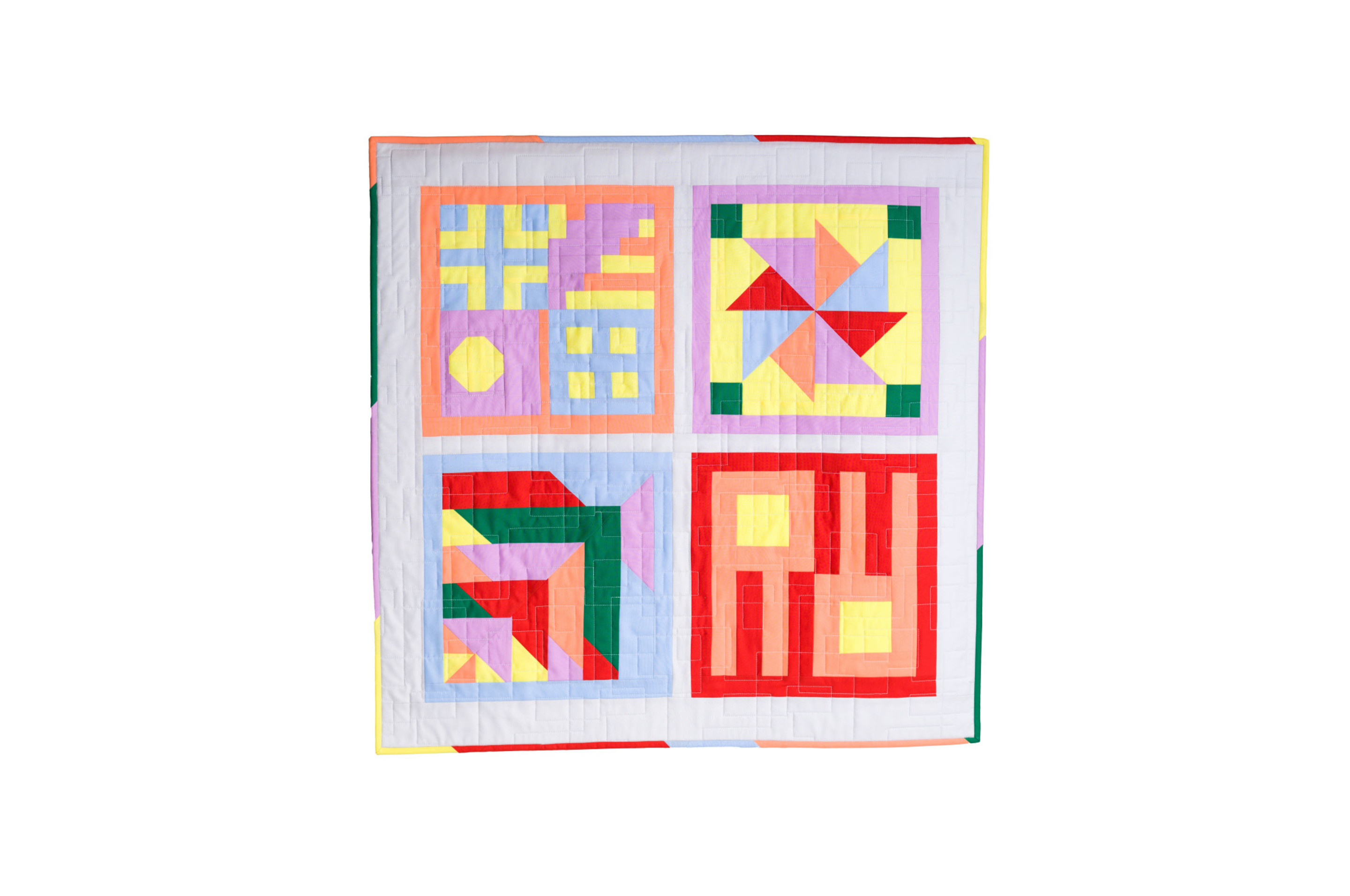 Sunrise Sampler Quilted Tapestry by Berea College Student Craft - Log ...