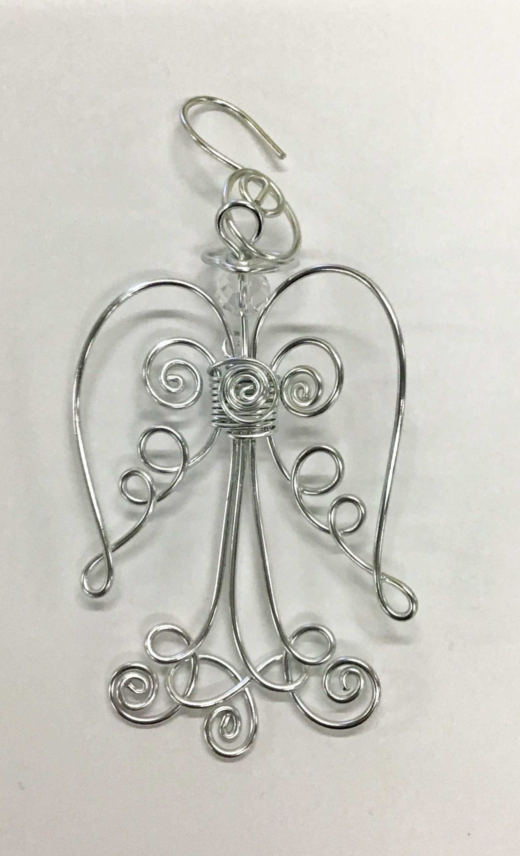 Wire Angel Ornament by Melissa Marie Woods - Log House Craft Gallery