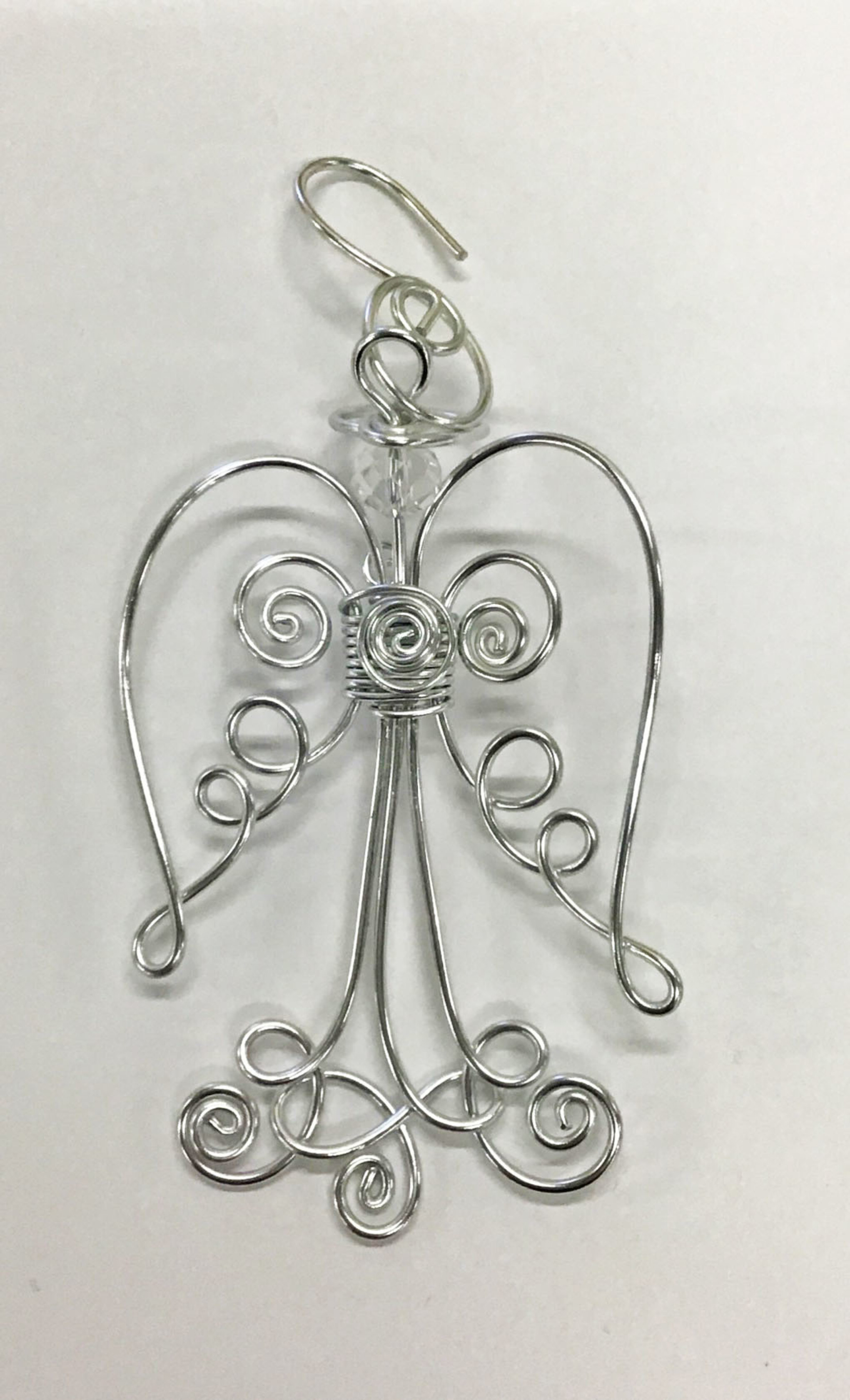 Wire Angel Ornament by Melissa Marie Woods - Log House Craft Gallery