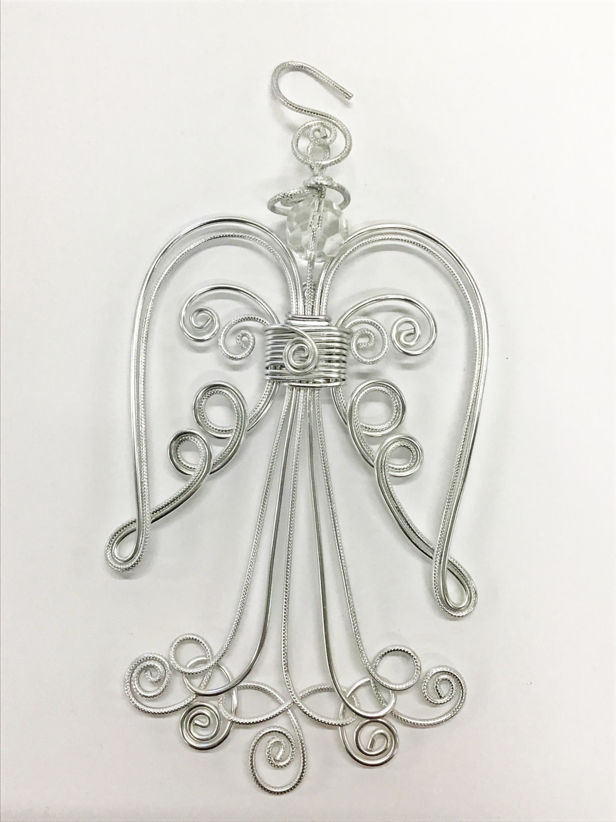 Wire Angel Ornament by Melissa Marie Woods - Log House Craft Gallery