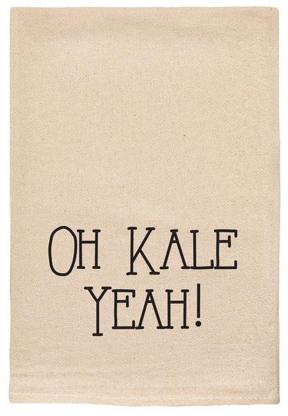 Kale - Funny Tea Towels by Ellembee - Log House Craft Gallery