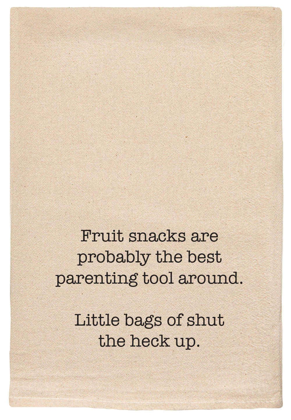 Fruit Snacks - Funny Tea Towels by Ellembee - Log House Craft Gallery