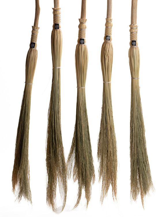 Cobweb Broom by Berea College Student Craft - Log House Craft Gallery