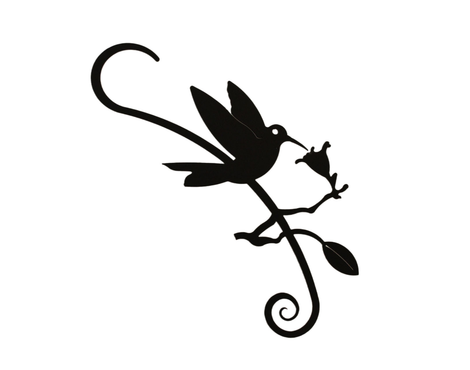 Hummingbird Plant Hanger by Cricket Forge - Log House Craft Gallery