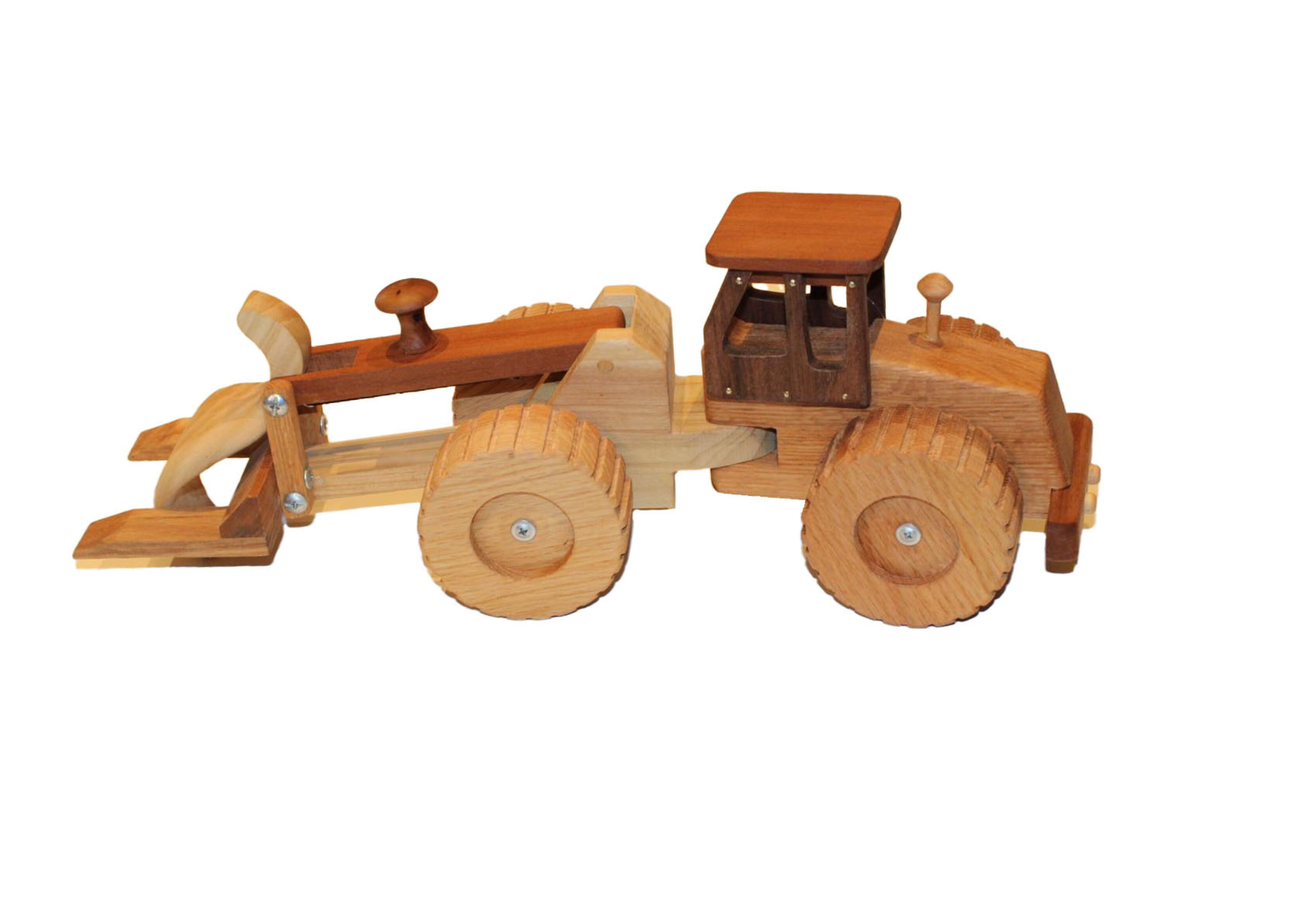 Log Loader Truck by Popular Poplar Toys - Log House Craft Gallery