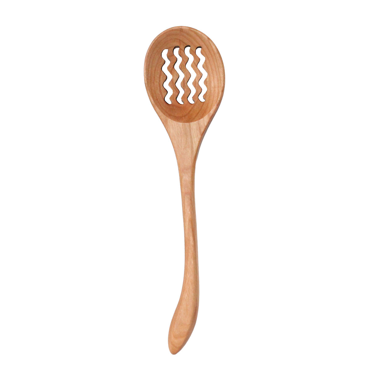 Right Wide Wiggle Serving Spoon by Jonathon's Spoons - Log House Craft ...