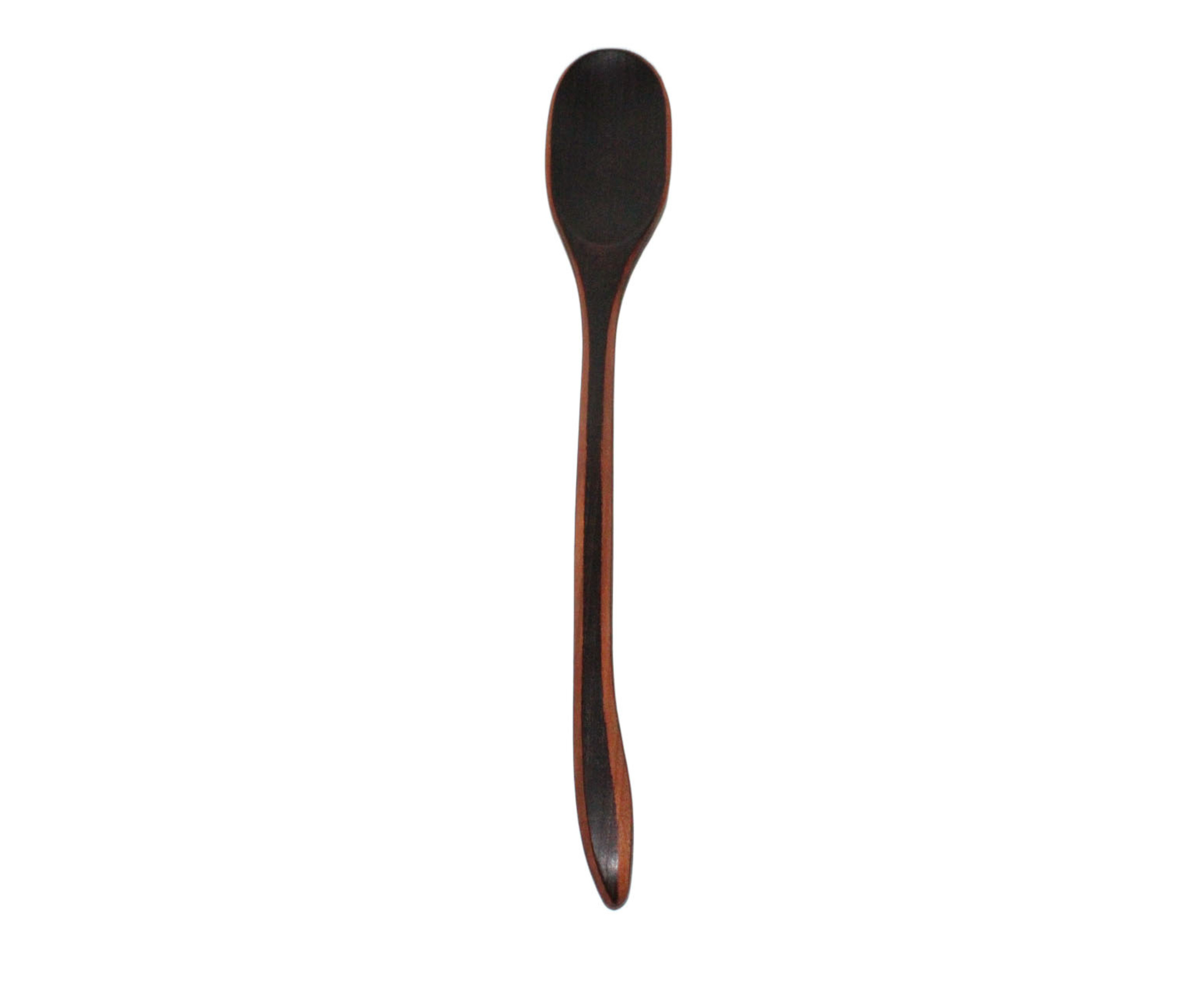 Blackened Slim Spoon LH - Log House Craft Gallery