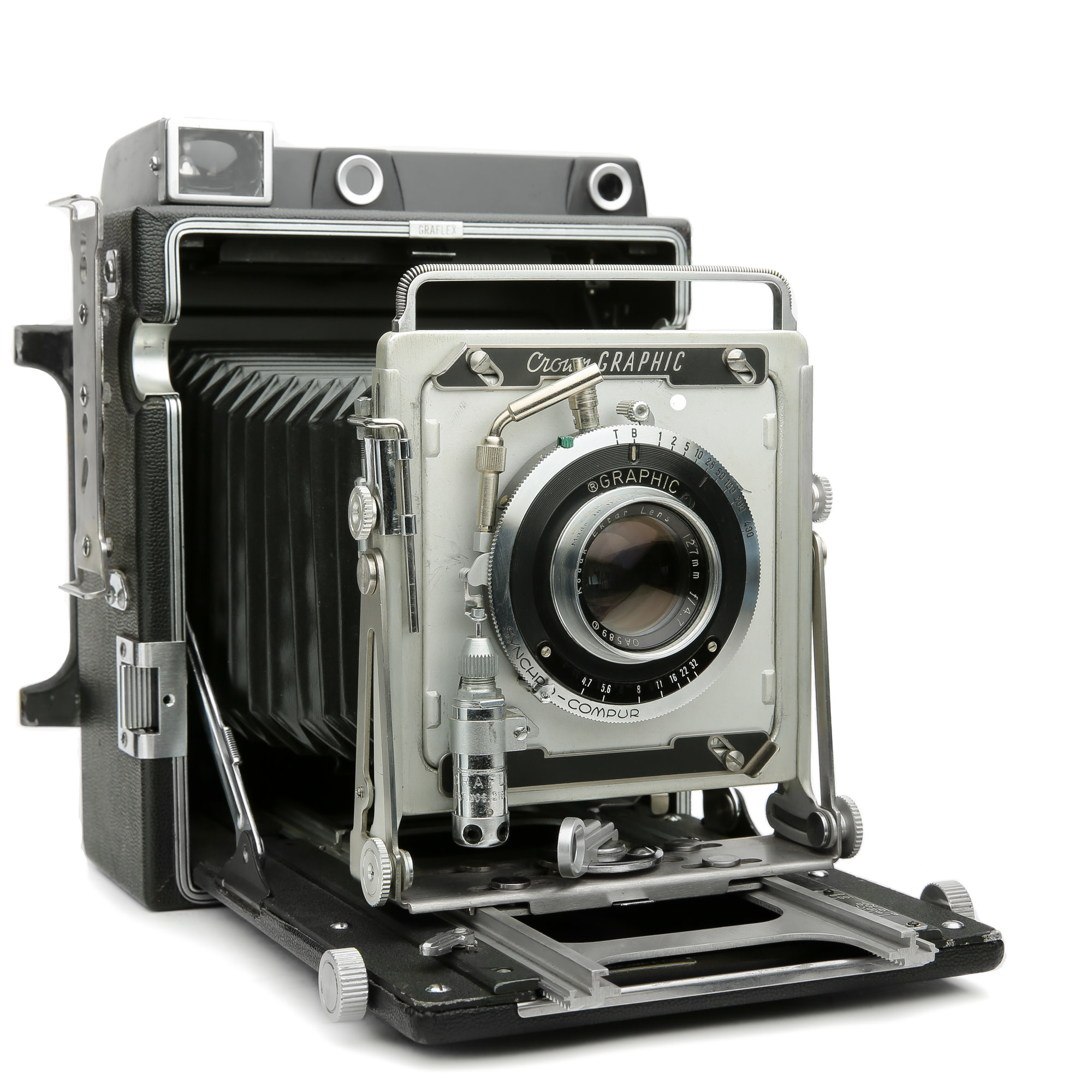 Graflex Crown Graphic 4x5 Field Camera Kit - Acme Camera Co.