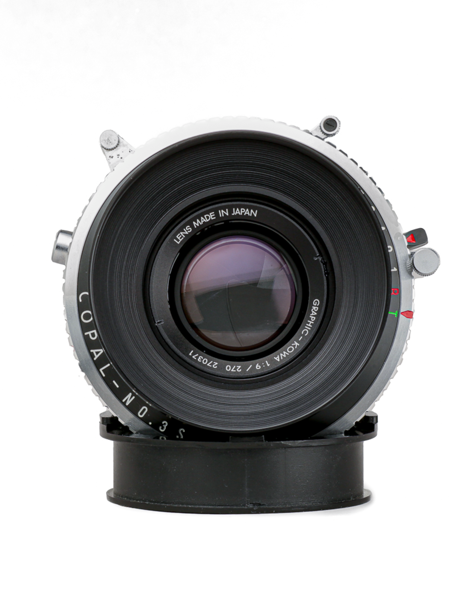Graphic-Kowa 270mm f/9 Large Format Lens w/Copal 3S Shutter - Acme ...