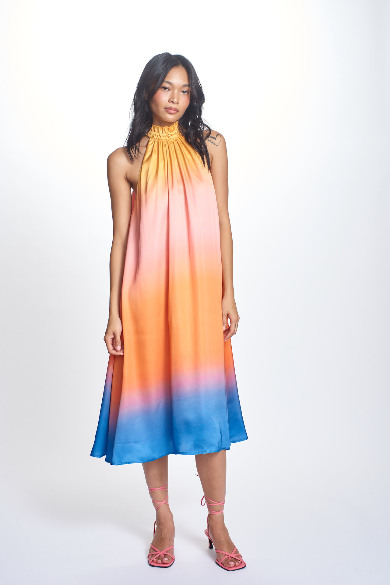 Zuni Dress - Tulips in Little Rock