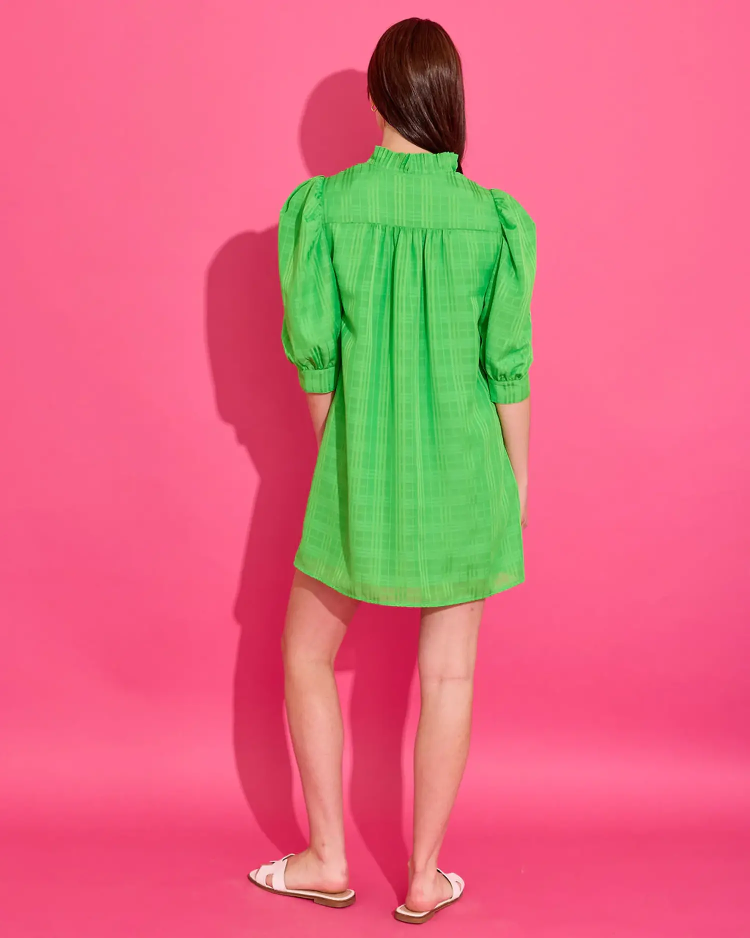 Abigail Dress - Tulips in Little Rock