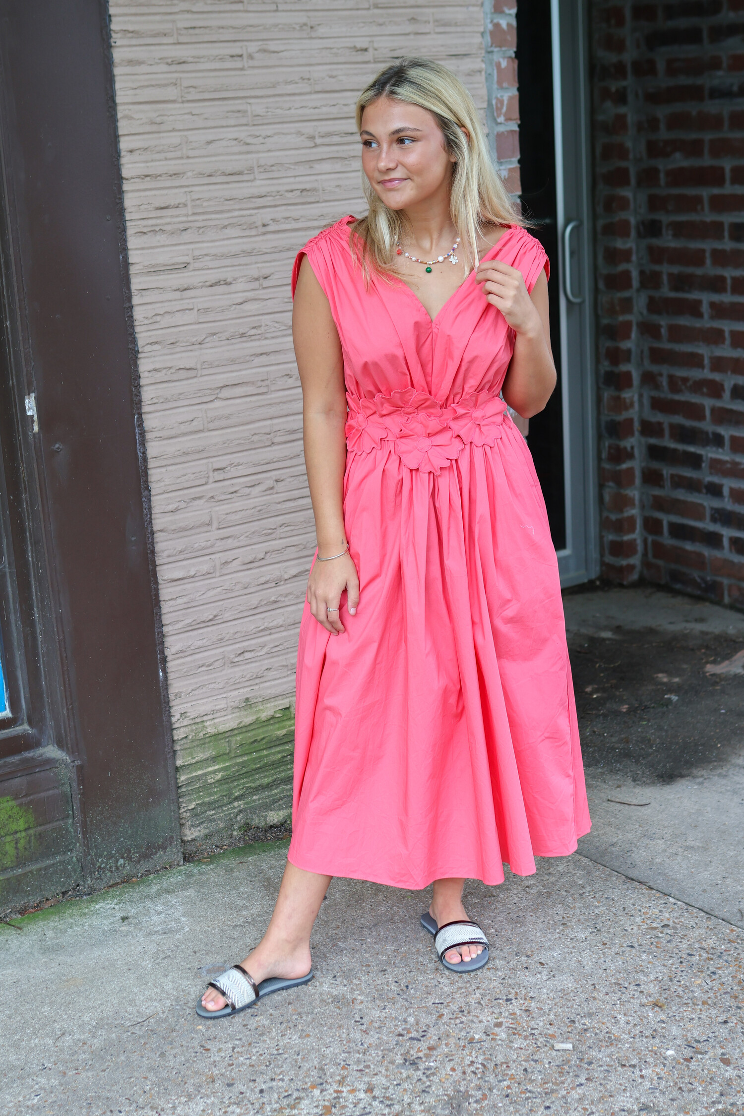 Ilona Dress - Tulips in Little Rock