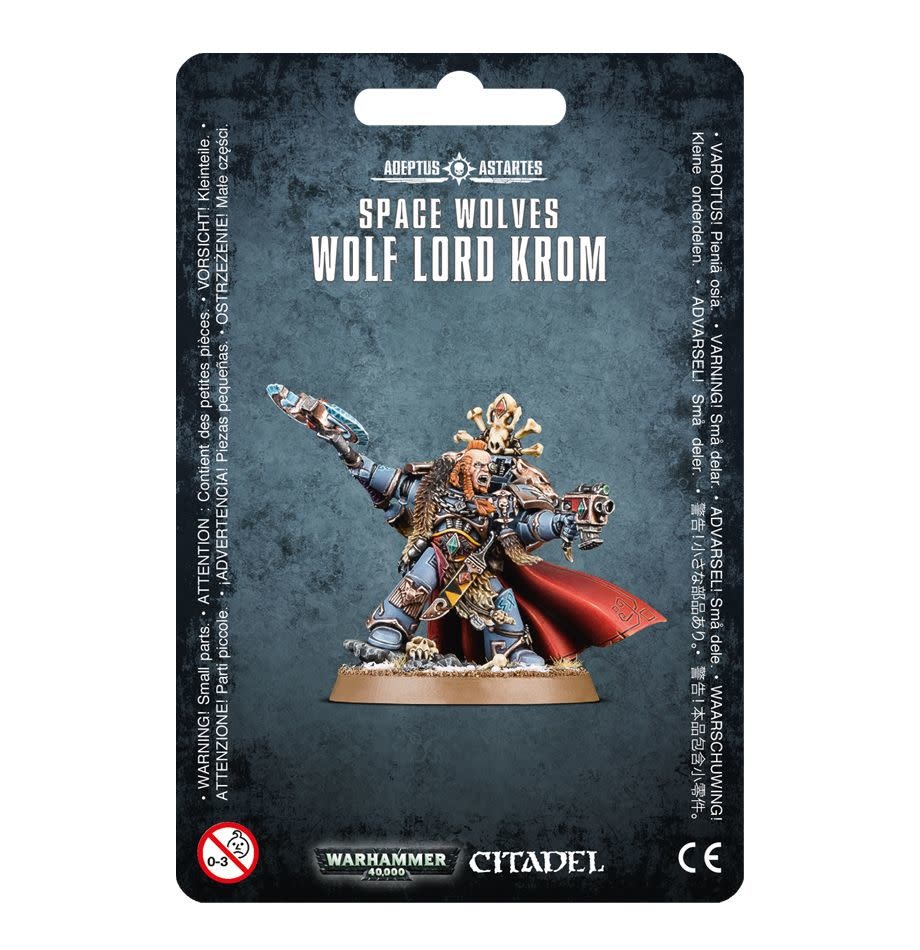 Games Workshop Wolf Lord Krom Dragongaze - Au Royaume Des Titans