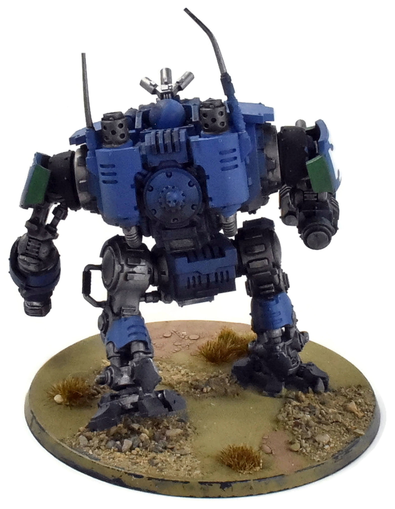 Warhammer 40k Army Space Marines Ultramarines Invictor Tactical Warsuit ...