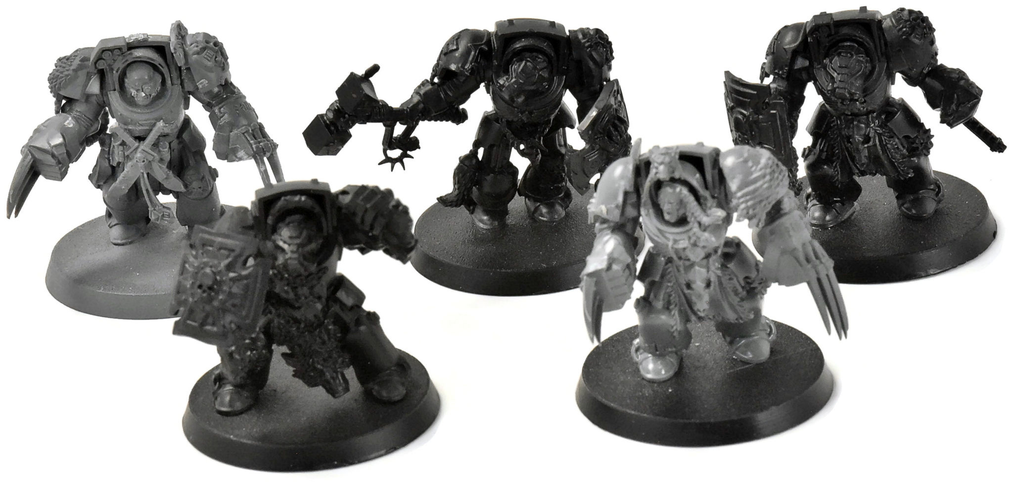 Games Workshop SPACE WOLVES 5 Wolf Guard Terminators #2 Warhammer 40K ...
