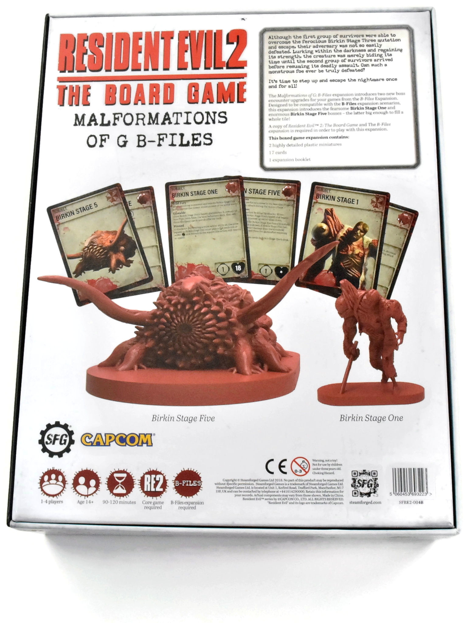 SFG RESIDENT EVIL 2 Malformations of G B-Files Expension open Box Like ...