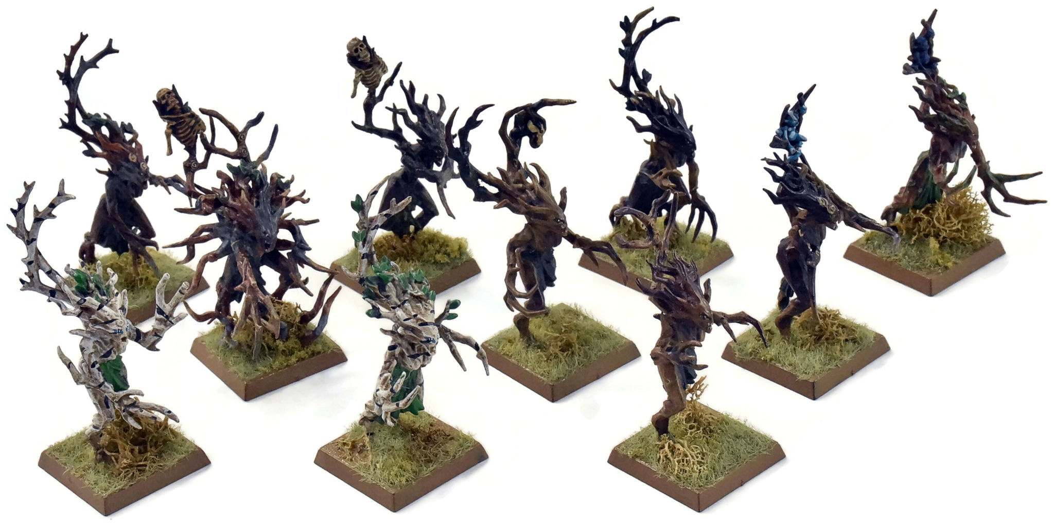 Games Workshop SYLVANETH 10 Dryads #2 Sigmar WELL PAINTED - Au Royaume Des Titans