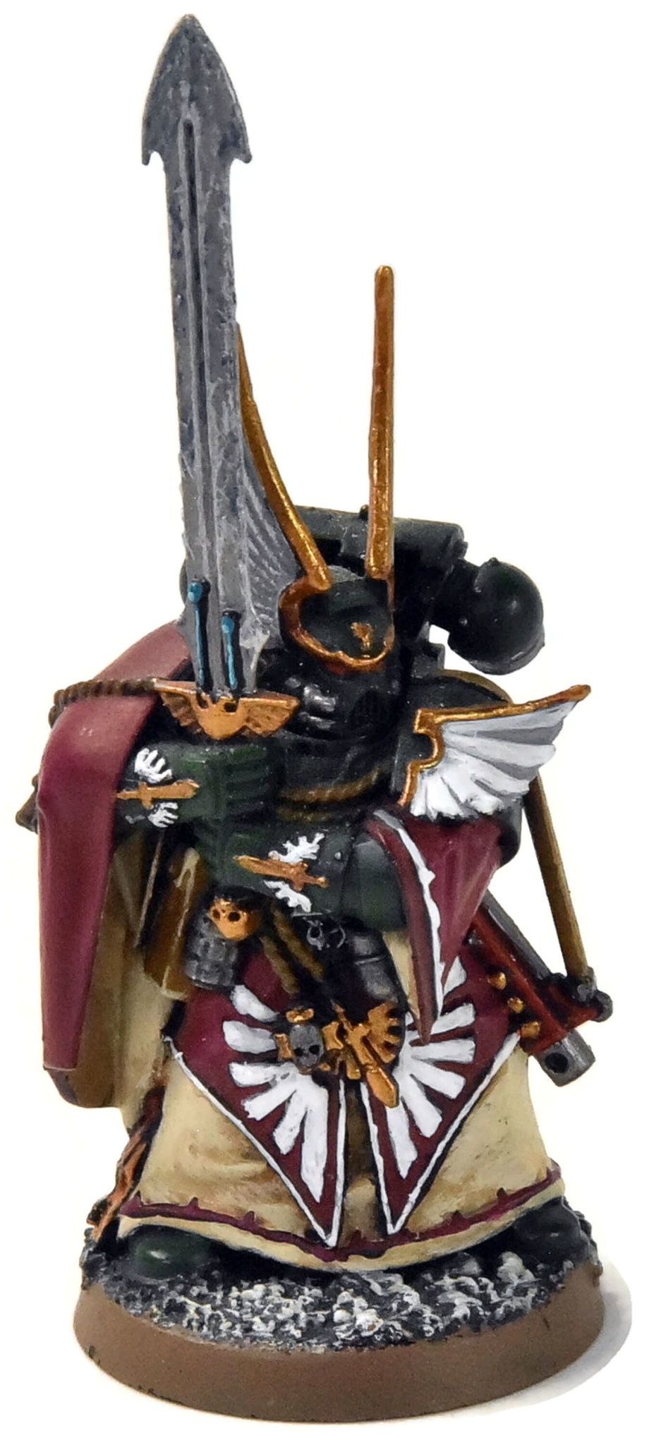 Games Workshop DARK ANGELS Chapter Master #1 WELL PAINTED Warhammer 40K ...