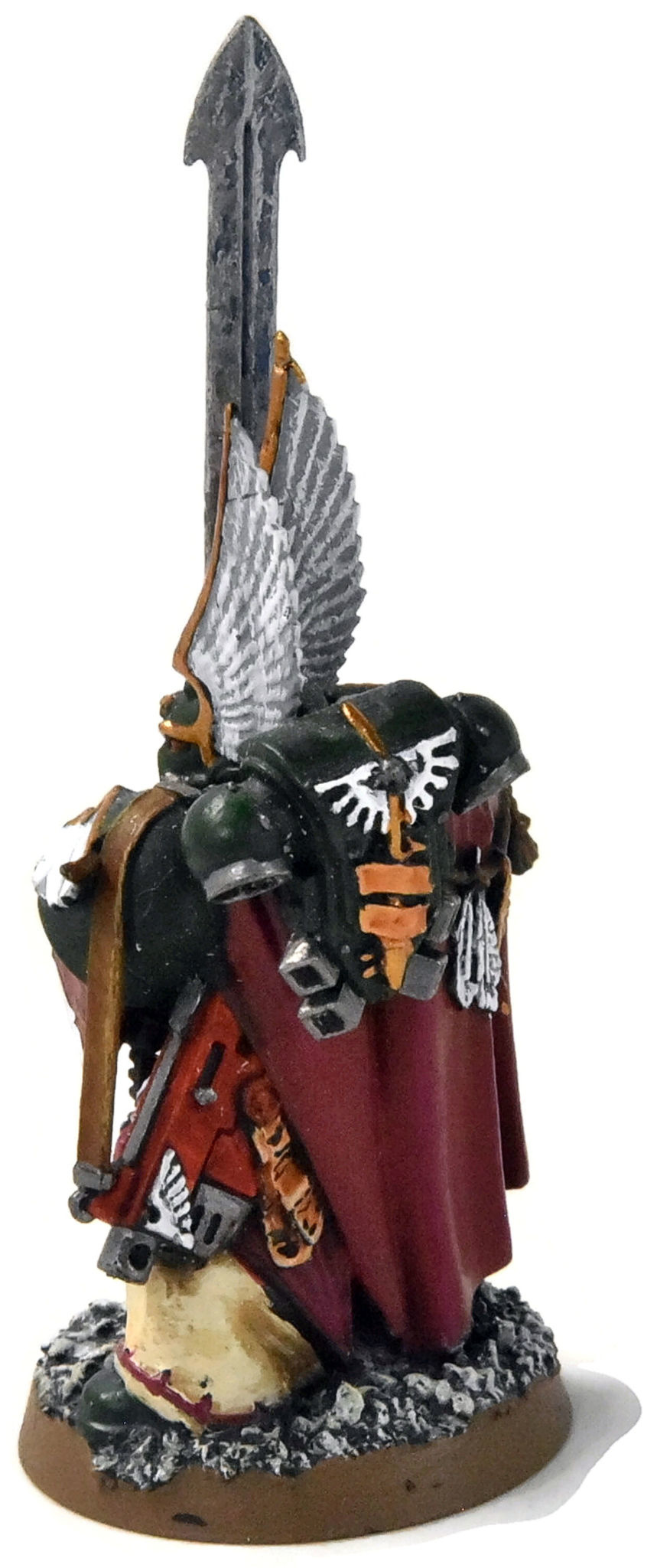 Games Workshop DARK ANGELS Chapter Master #1 WELL PAINTED Warhammer 40K ...