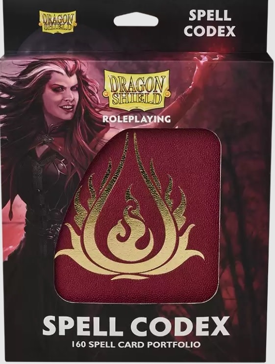 Dragon Shield Dragon Shield Rpg Spell Codex Blood Red - Au Royaume Des ...