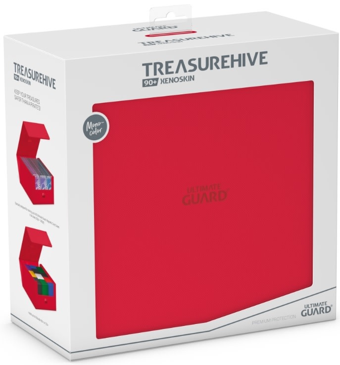 Ultimate Guard Ultimate Guard Deck Case Treasurehive 90+ Red - Au ...