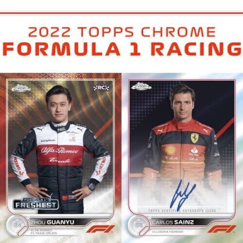 Topps 2022 Topps Formula 1 Chrome Racing Lite - Au Royaume Des Titans
