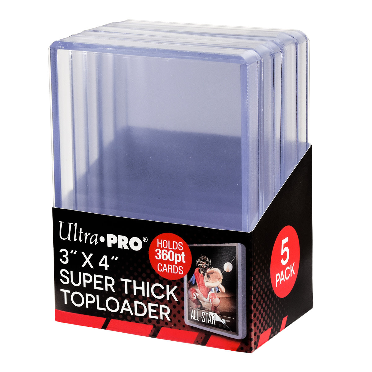 Ultra-Pro Ultra Pro Topload 3X4 360Pt Super Thick 5Ct - Au Royaume Des ...