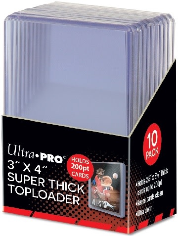 Ultra-Pro Ultra Pro Topload 3x4 200pt Super Thick 10ct - Au Royaume Des ...