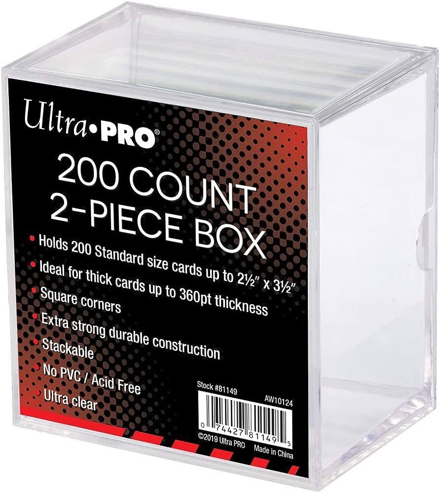 Ultra-Pro Ultra Pro Storage Box - 2 Piece - 200 Ct - Au Royaume Des Titans