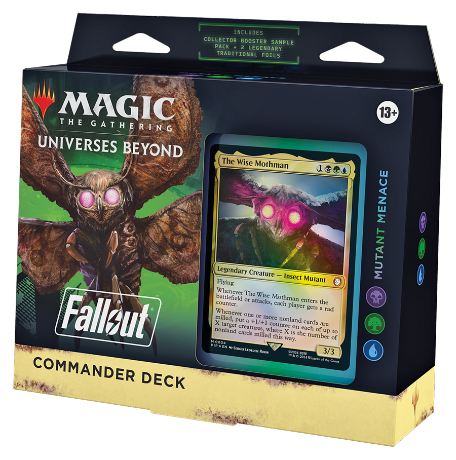 MTG Fallout Mutant Menace Commander Deck (PRE ORDER) - Au Royaume Des ...