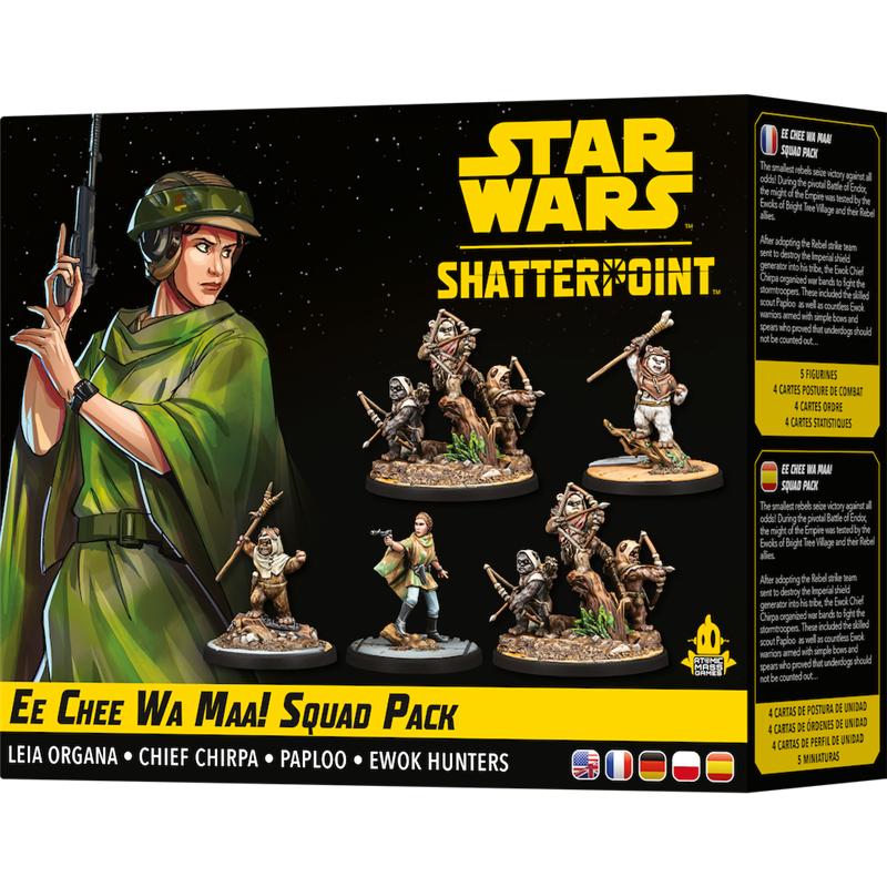 Fantasy Flight Games Star Wars - Shatterpoint - Ee Chee Wa Maa! Squad ...