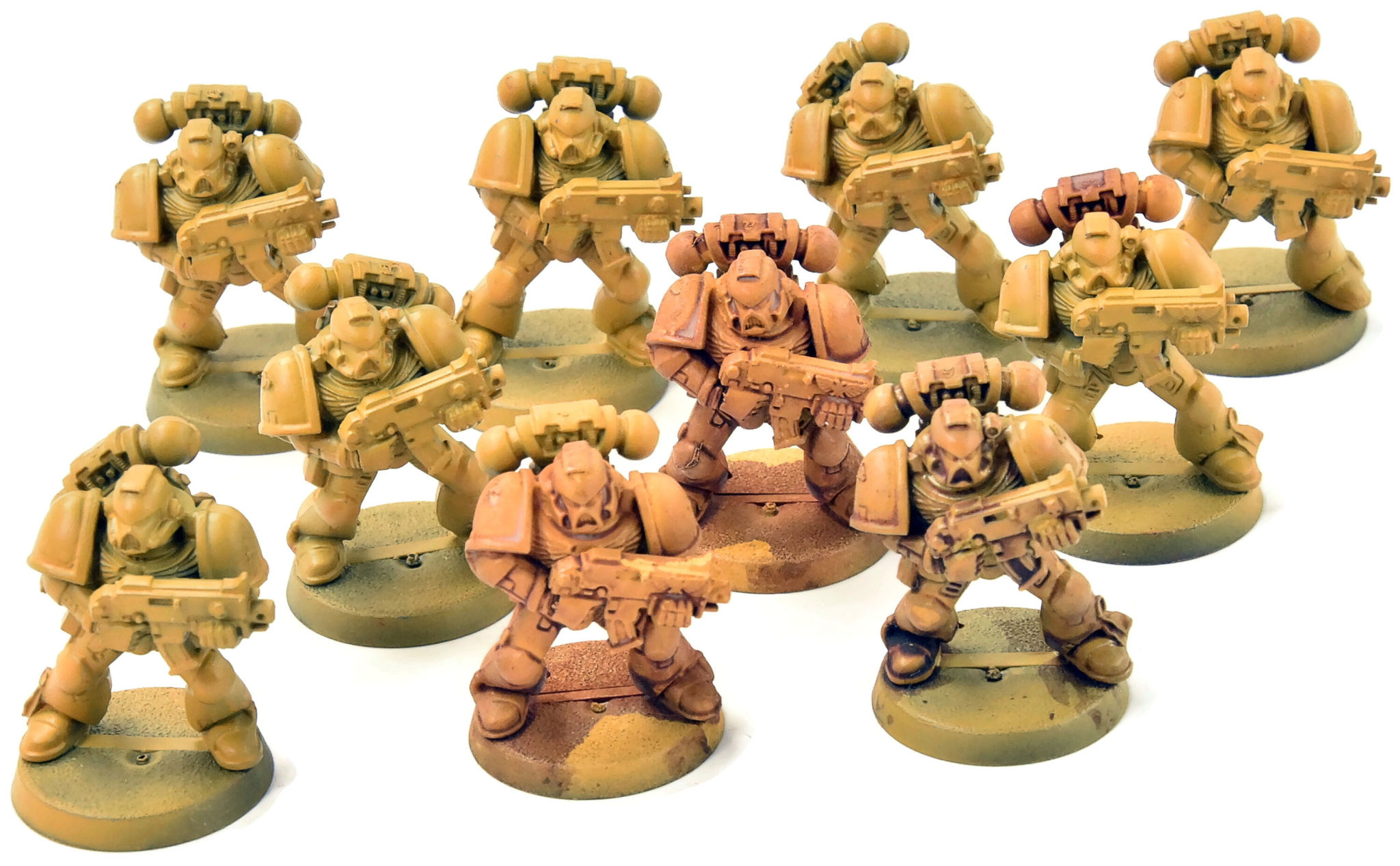 Games Workshop SPACE MARINES 10 Tactical Marines #11 Warhammer 40K ...