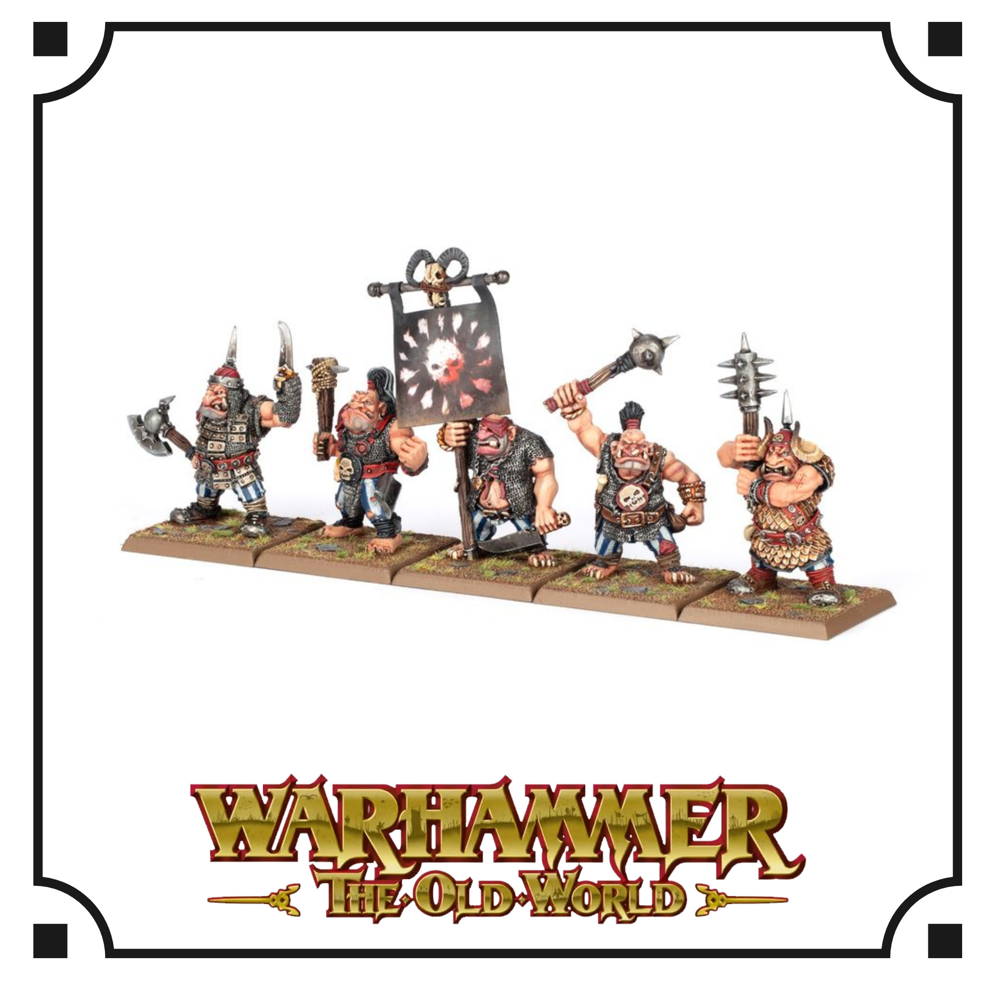 Orc & Goblin Tribes Badlands Ogre Bulls (PRE ORDER) - Au Royaume Des Titans