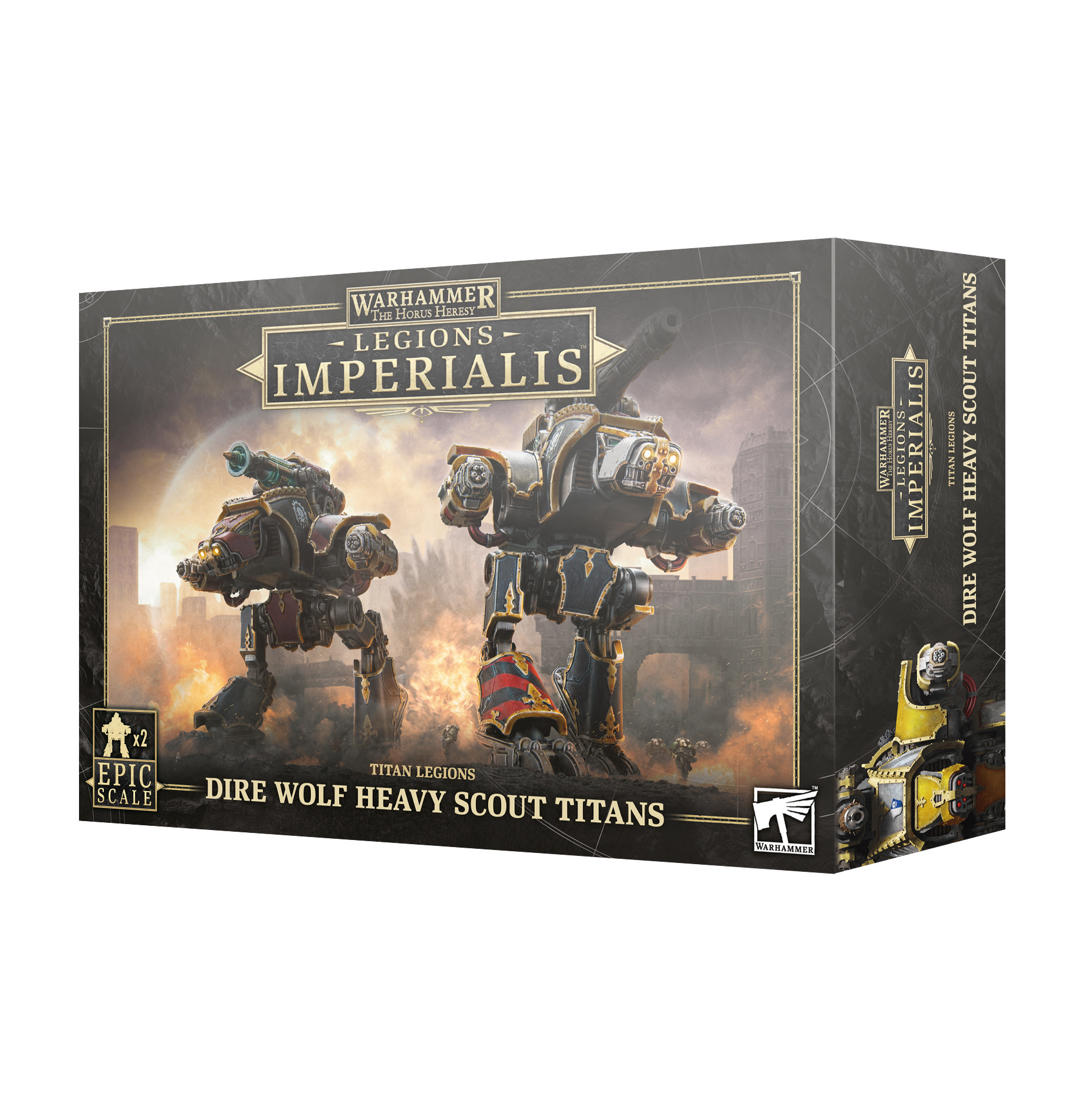 Legions Imperialis - Dire Wolf Heavy Scout Titans (PRE ORDER) - Au ...