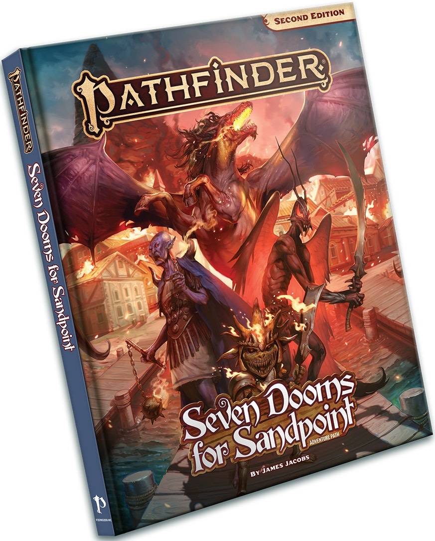 Paizo Pathfinder Adventure Path Seven Dooms For Sandpoint (hardcover ...