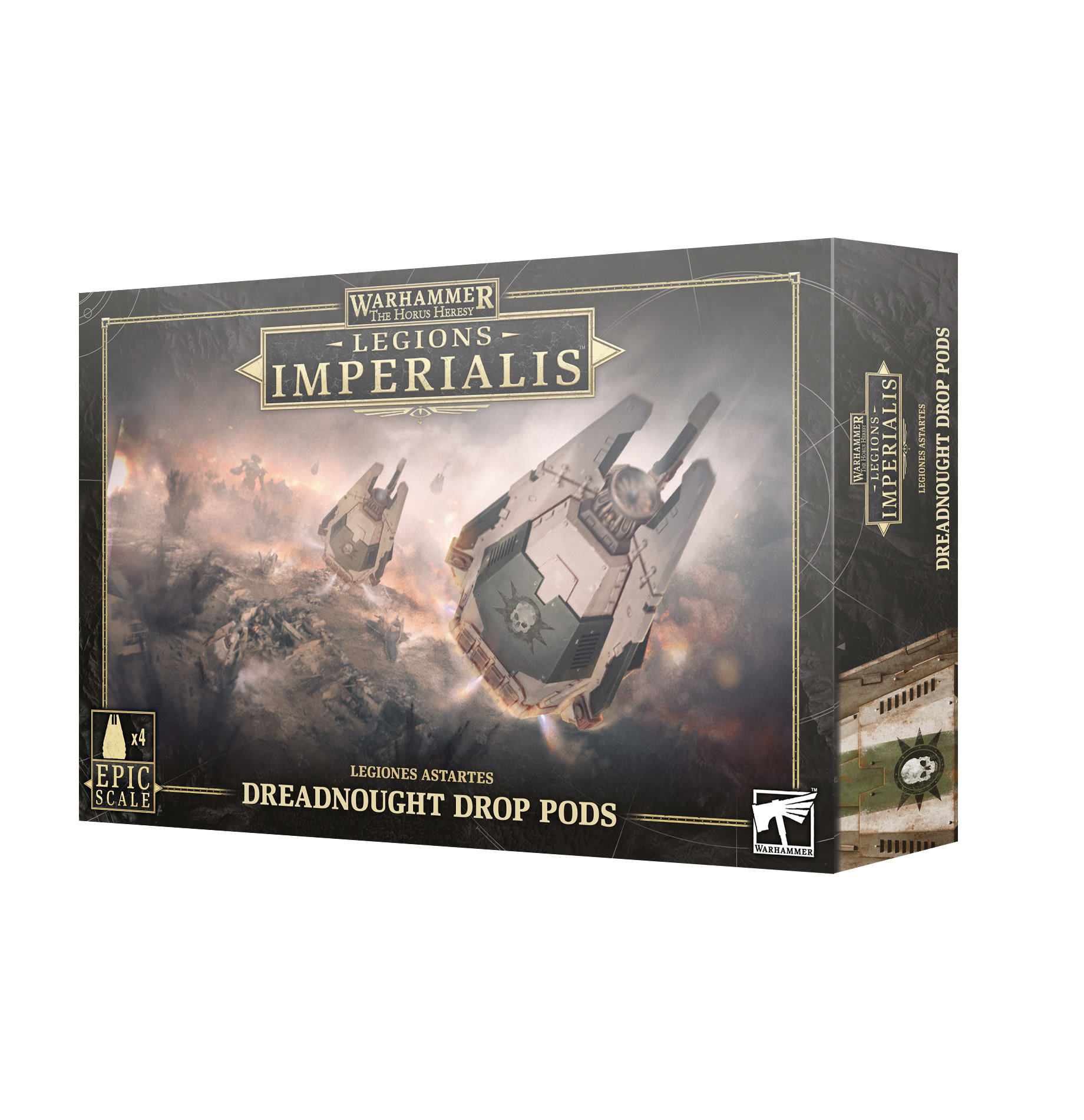 Legions Imperialis Dreadnought Drop Pods (PRE ORDER) - Au Royaume Des ...