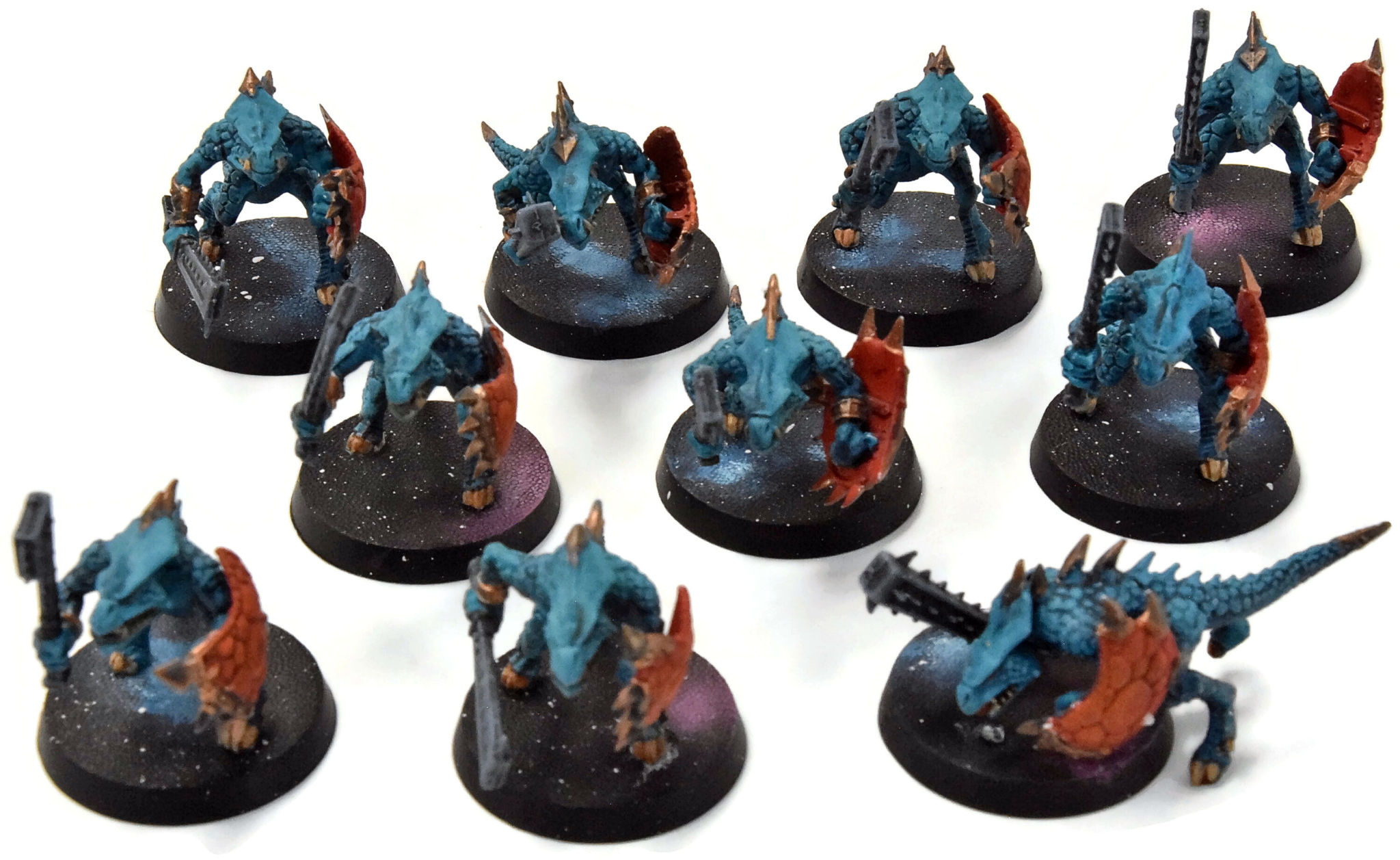 SERAPHON 10 Saurus Warriors #1 Sigmar - Kingdom of the Titans