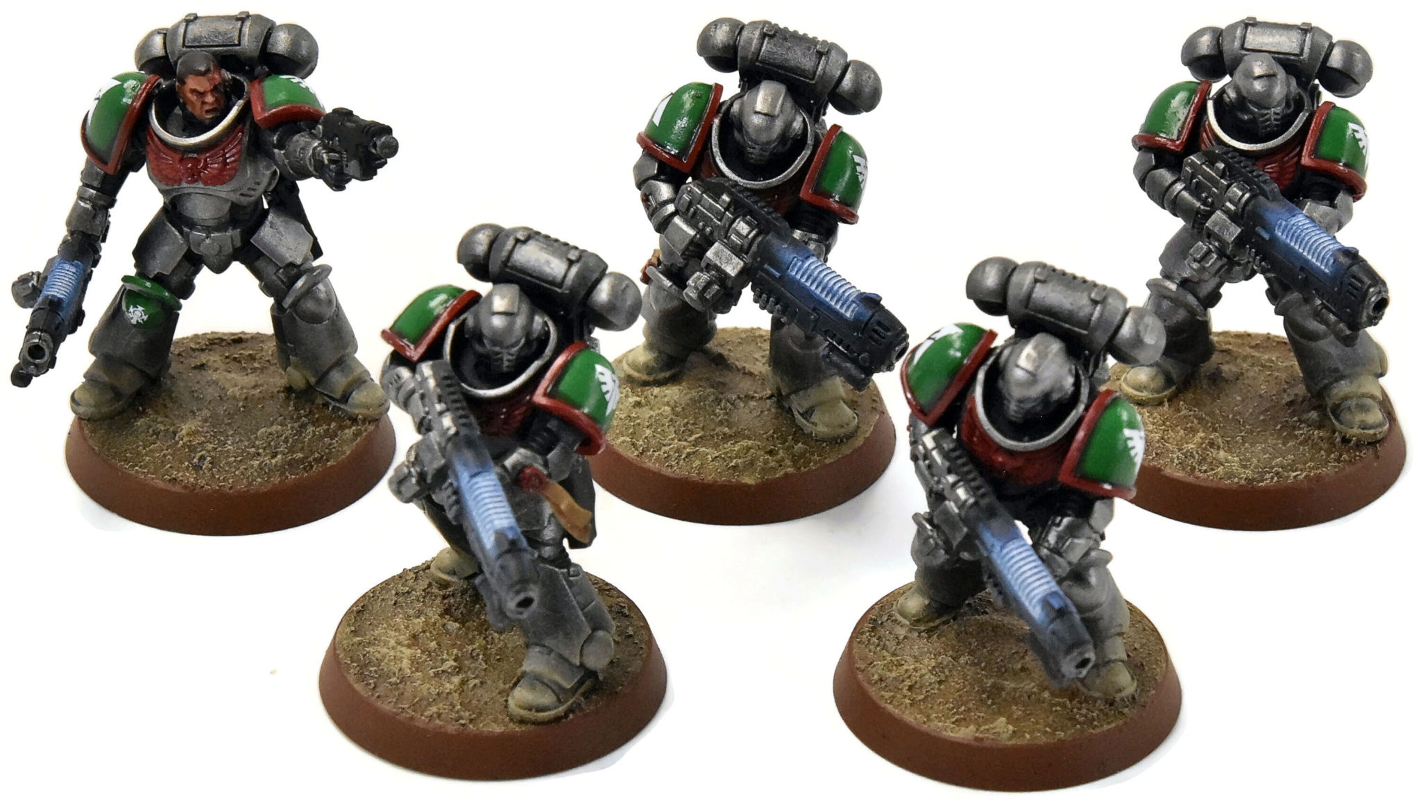 Games Workshop DARK ANGELS 5 Hellblasters #2 PRO PAINTED Warhammer 40K ...