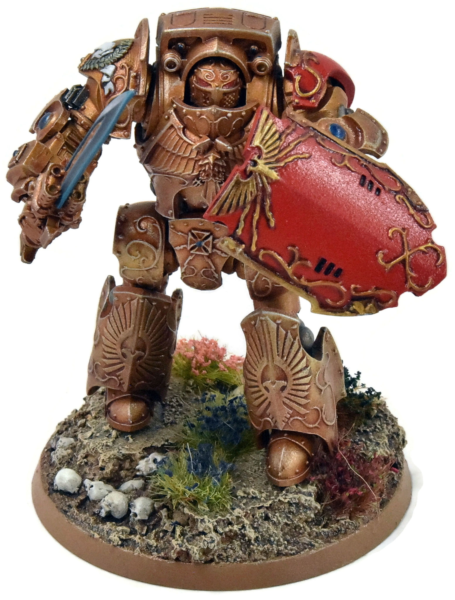 ADEPTUS CUSTODES Galatus Dreadnought #2 PRO PAINTED forge world ...