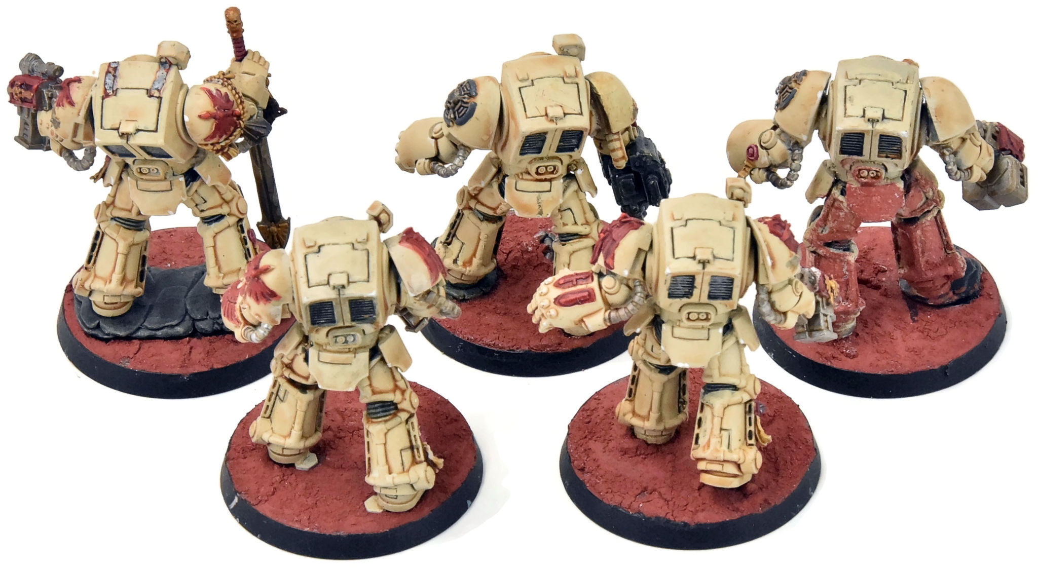 Games Workshop DARK ANGELS 5 Deathwing Terminators #1 Warhammer 40K ...