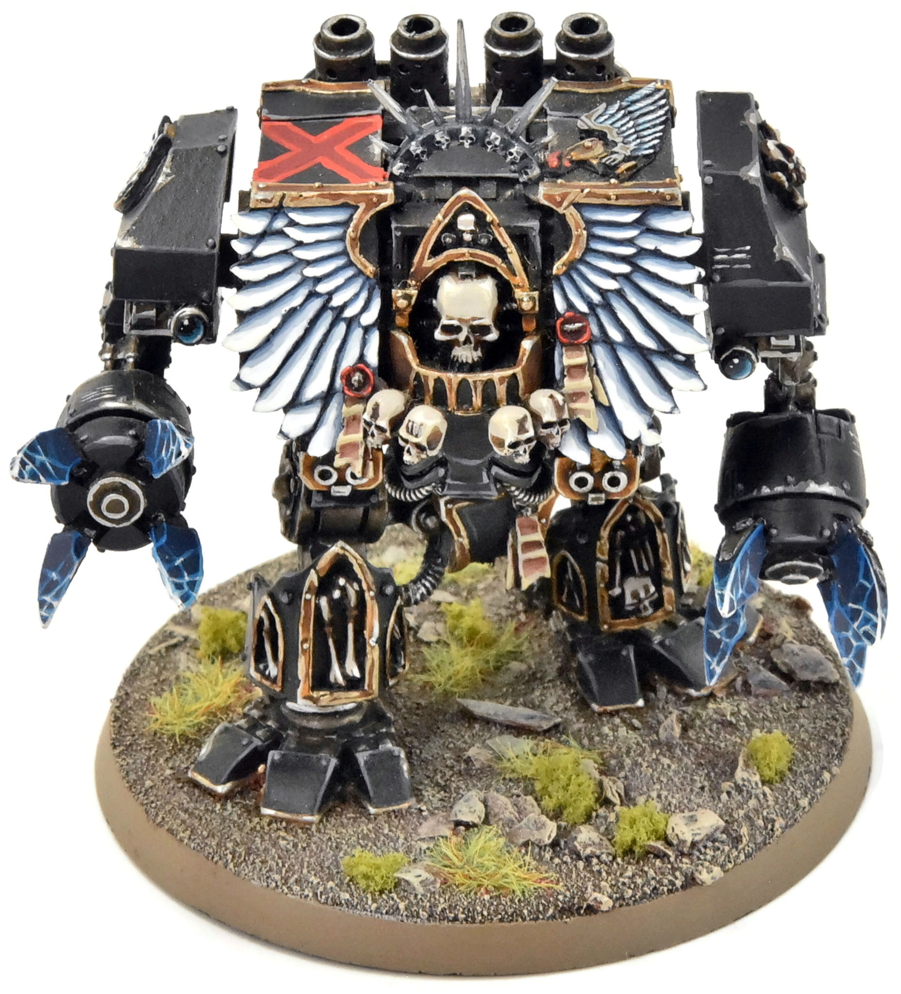 Forge World BLOOD ANGEL Chaplain Dreadnought #1 Forge world PRO PAINTED ...