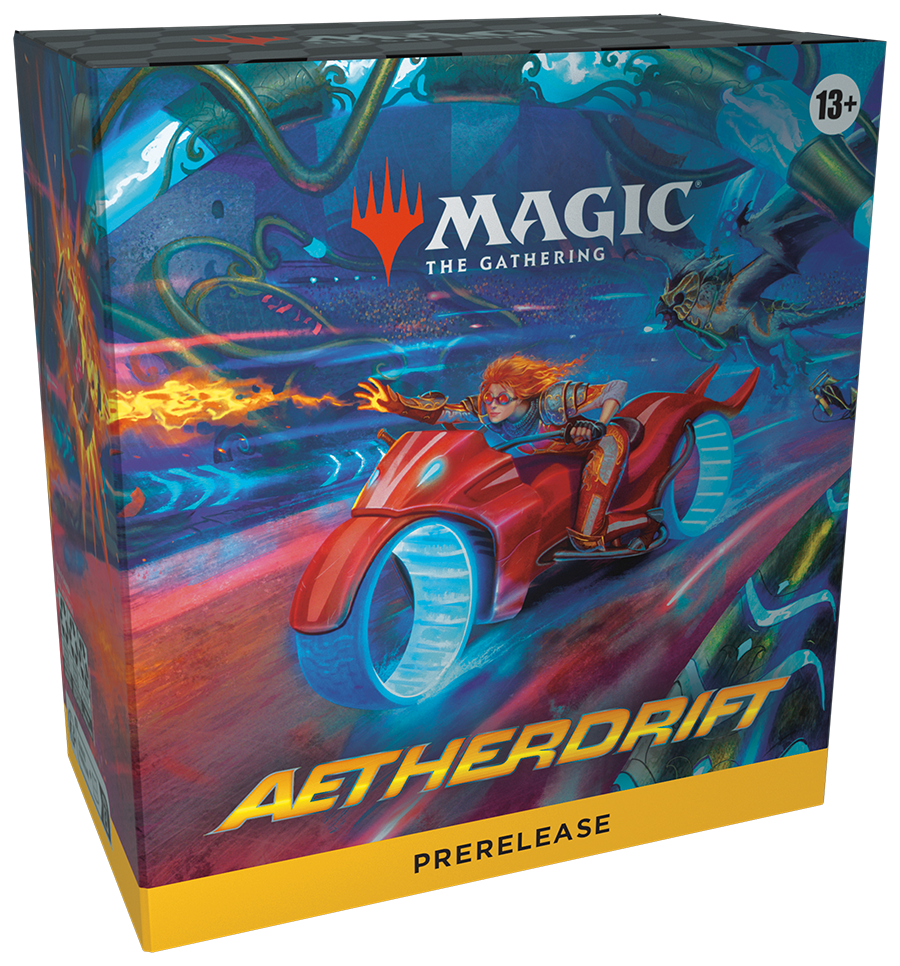 MTG Aetherdrift Prerelease Pack - Au Royaume Des Titans
