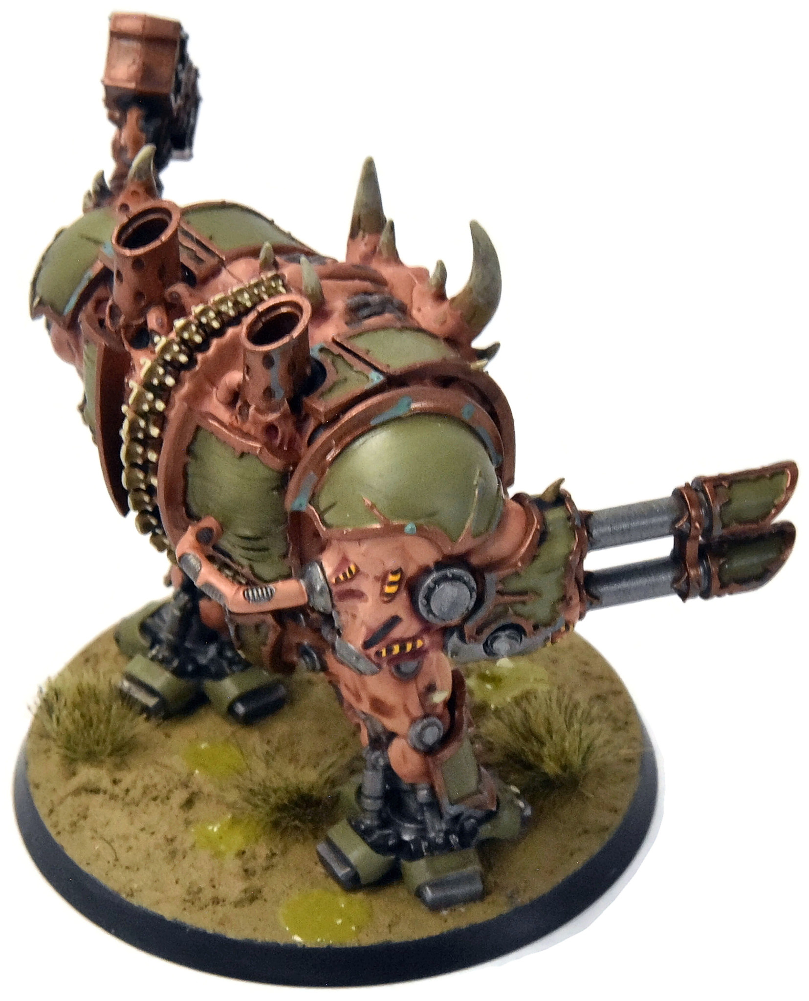 Games Workshop DEATH GUARD Helbrute #1 WELL PAINTED Warhammer 40K - Au ...
