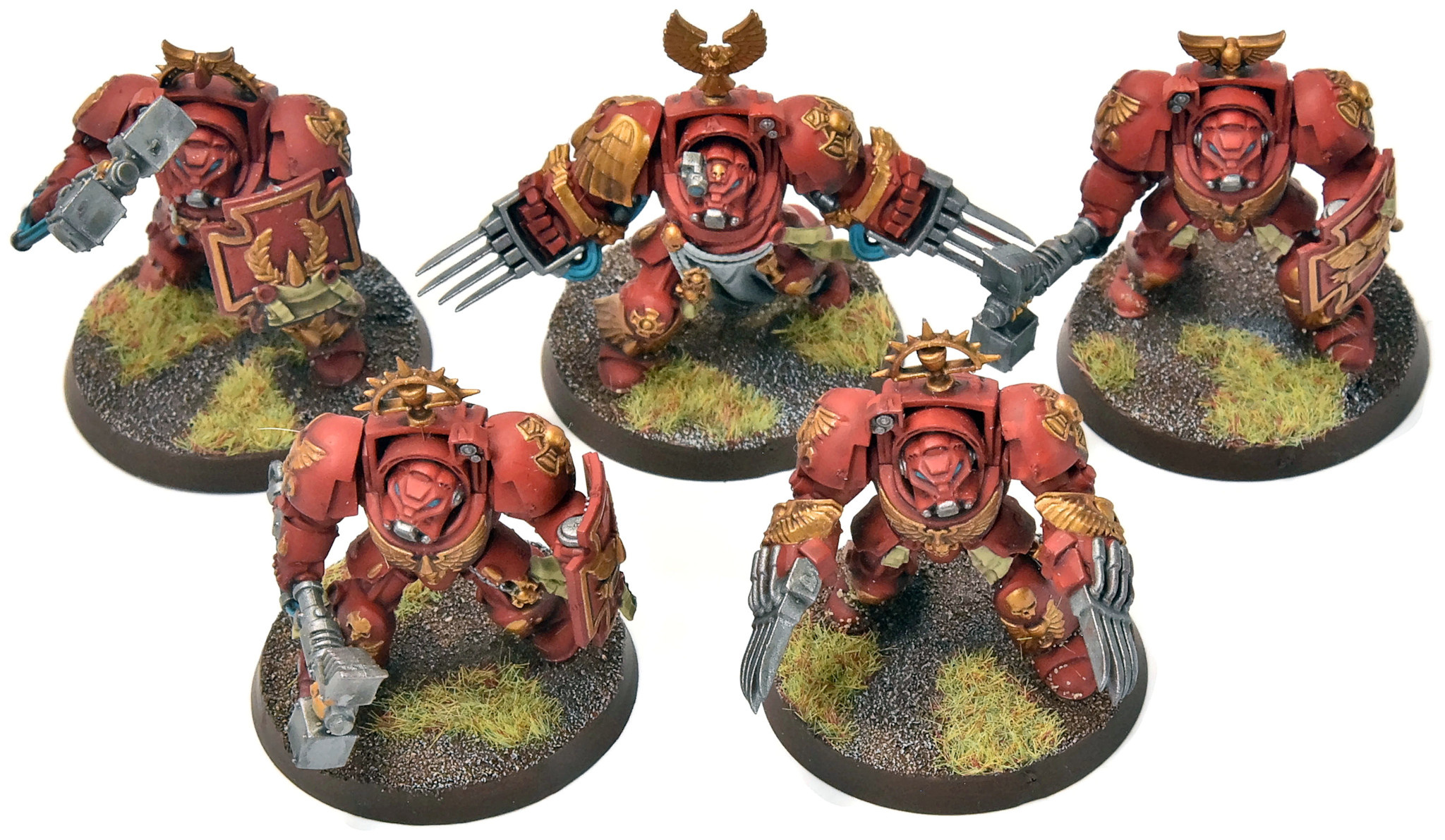 Games Workshop BLOOD ANGELS 5 Assault Terminator #1 Warhammer 40K WELL ...
